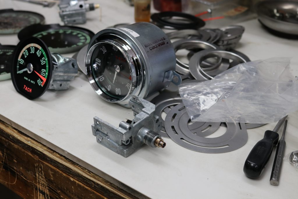 Late1961 Corvette Tachometer - Generator Drive - High Redline ...