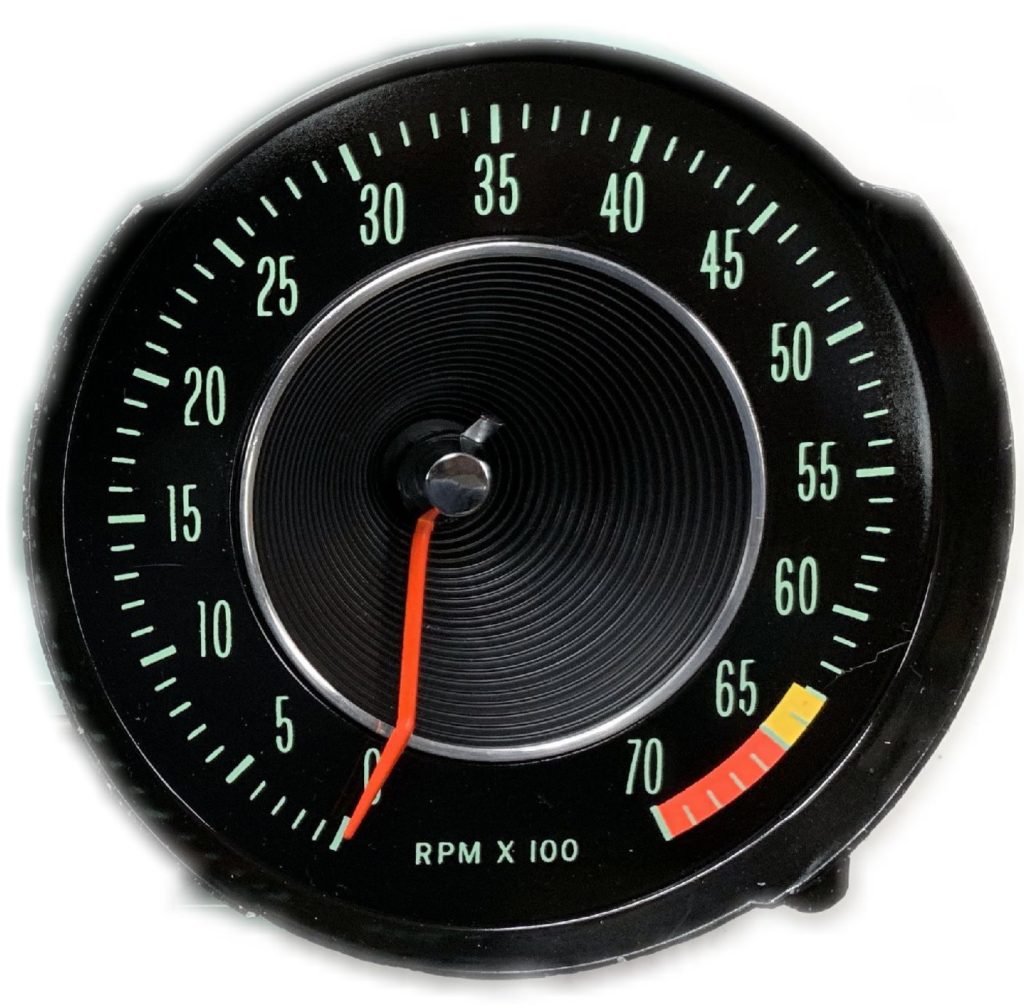 1964 Corvette Restored Original Tachometer | 6500 RPM Redline