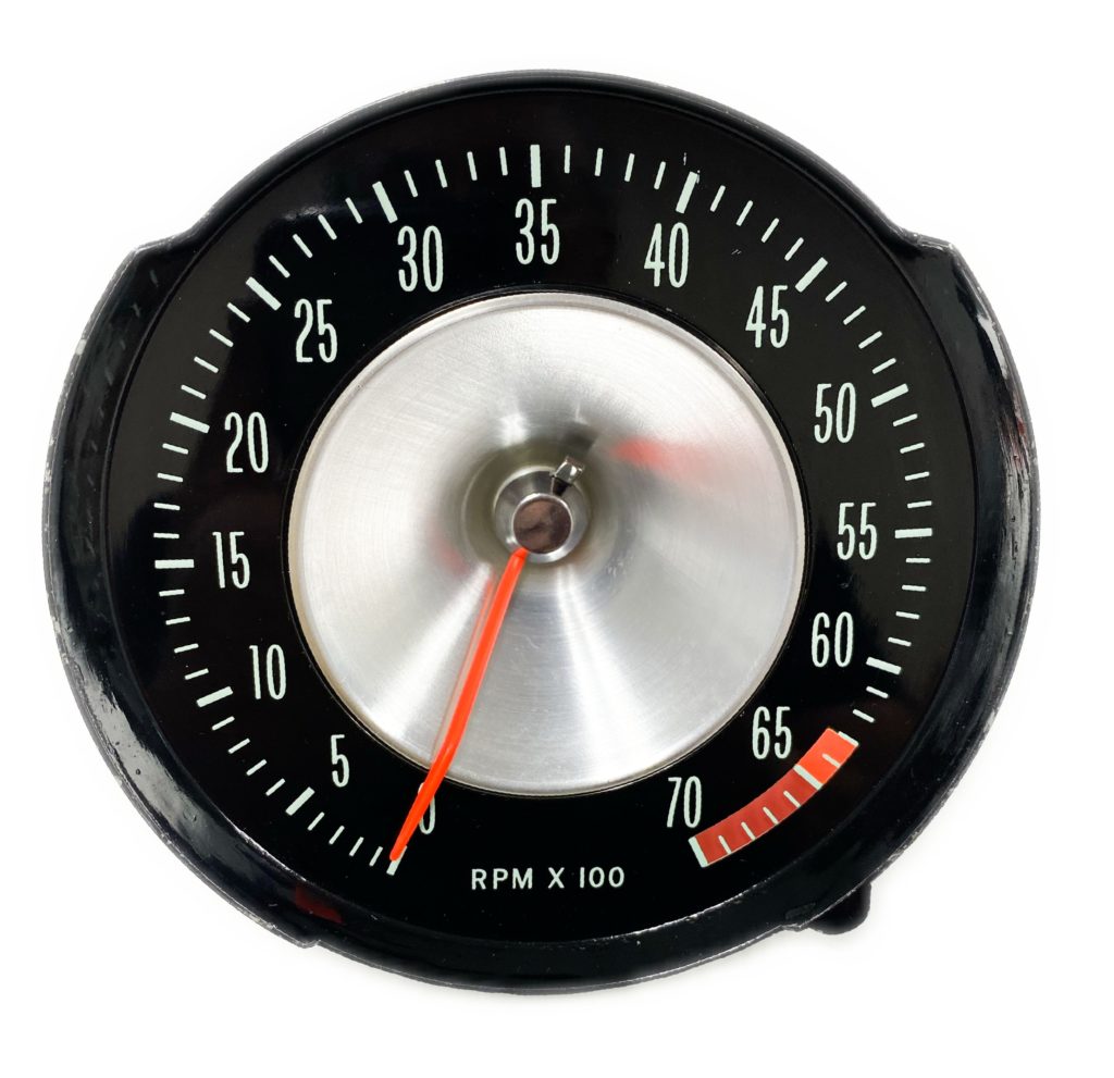 1963 Corvette Buzzer Tachometer | Restored Original