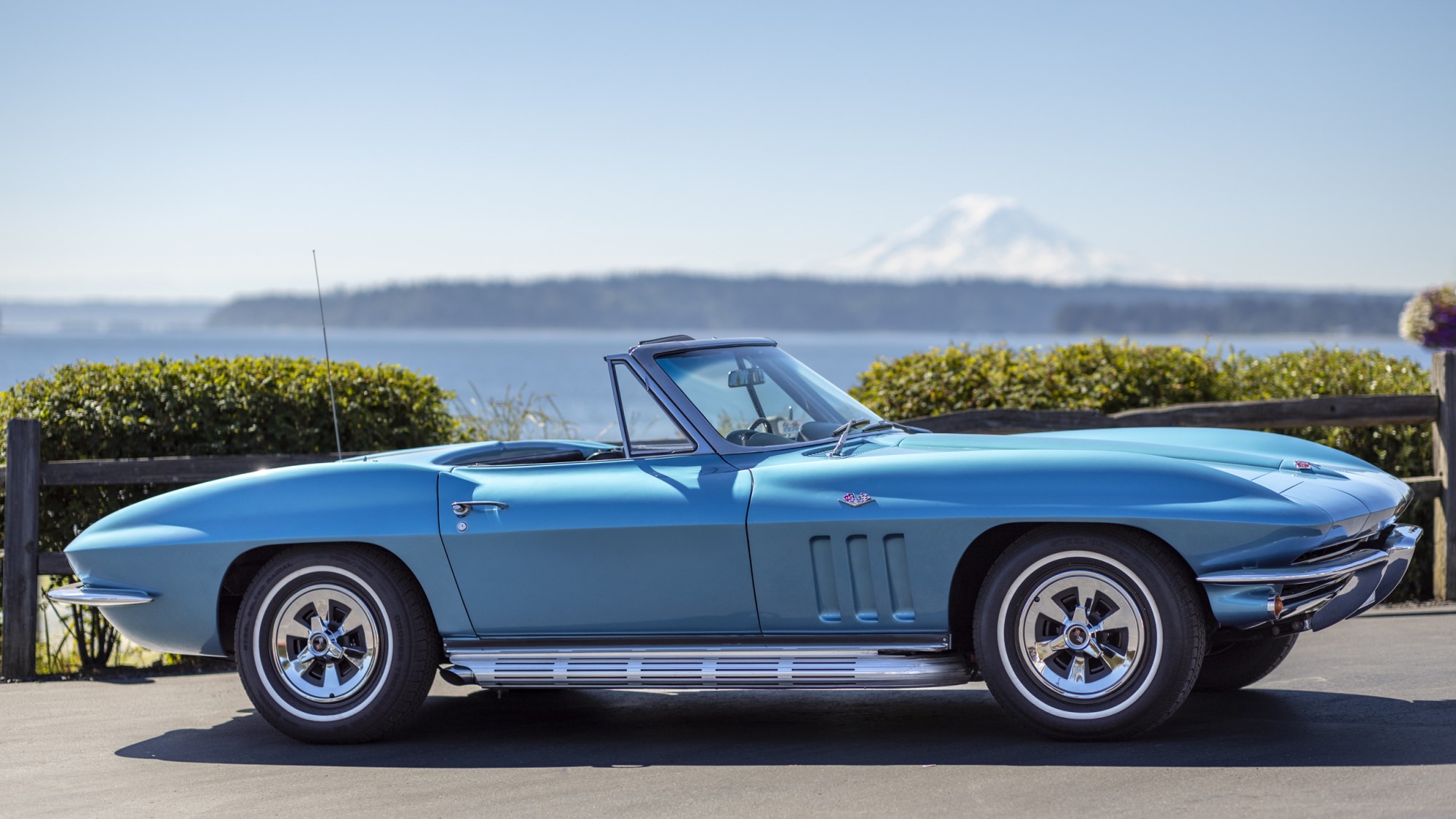 1965 Corvette Hubcaps/Wheel Covers with Spinners | Set of 4